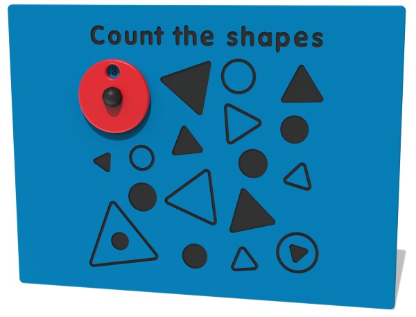 Count the shapes Play Panel