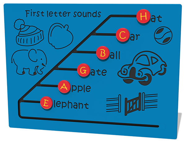 First Letter Sounds Play Panel | Schoolscapes US