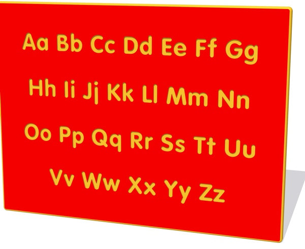 Alphabet Upper & Lower Case Play Panel | Schoolscapes US