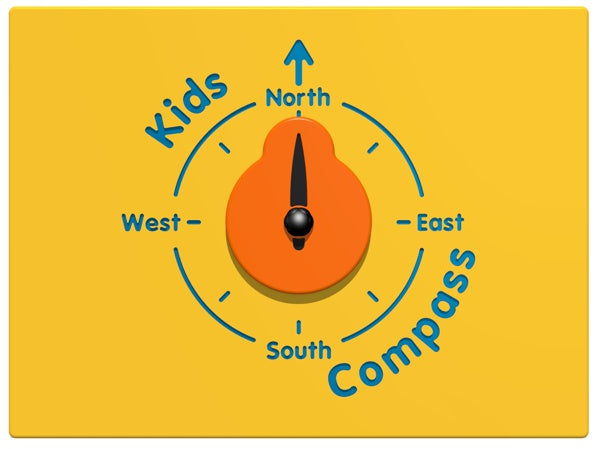 Kids Compass Play Panel | Schoolscapes US