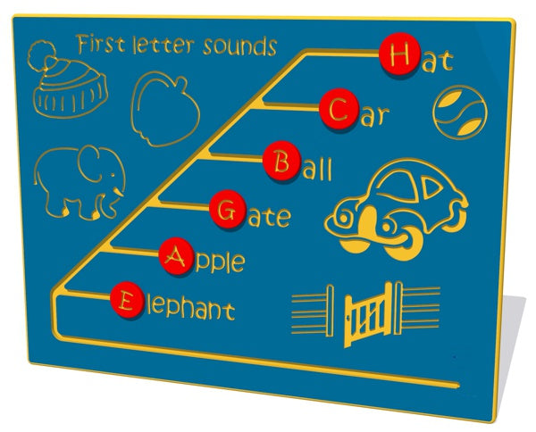 First Letter Sounds Play Panel | Schoolscapes US