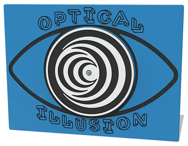 Worm Hole Optical Illusion Play Panel