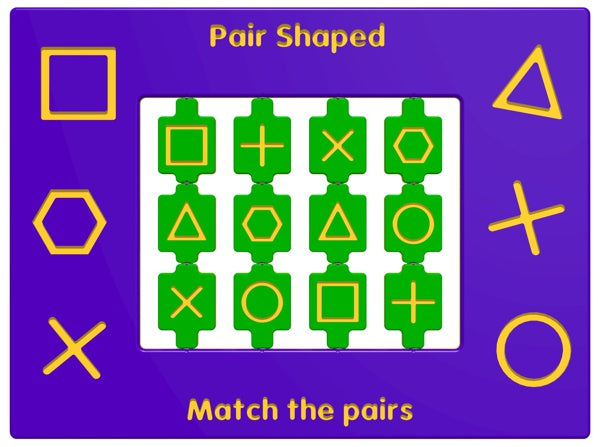 Pair Shaped Play Panel | Schoolscapes US
