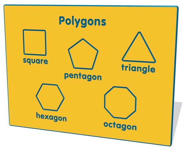Polygons Play Panel | Schoolscapes US