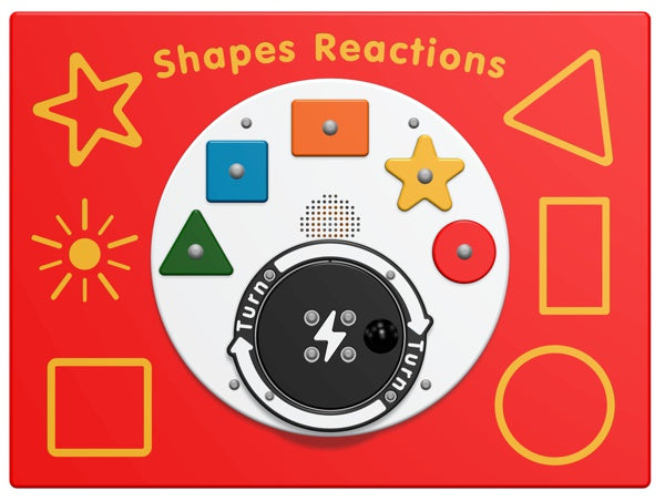 RotoGen Shapes Reactions Game Panel - Schoolscapes Playground Music Walls