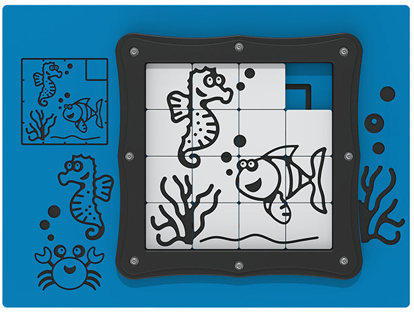 Tile Slide Fish Play Panel | Schoolscapes US