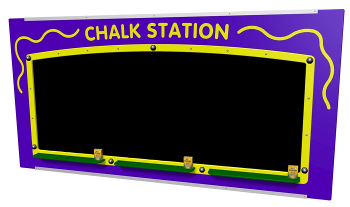 Giant Chalk Station Play Panel | Outdoor Classroom | Schoolscapes USA
