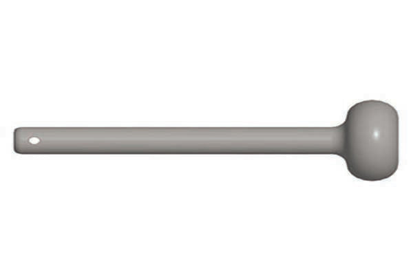 Contrabass Chimes Mallet, Grey 70A w/38" Cable | Schoolscapes US