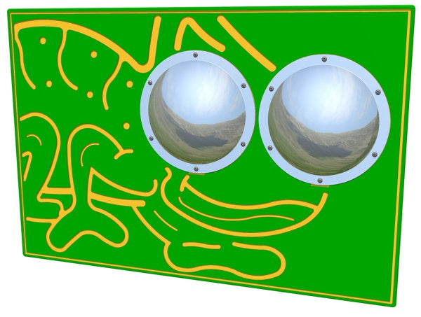 Zoom Bug Eyes Chameleon Play Panel | Schoolscapes US